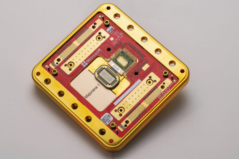 Microsoft 推出全球首款由拓撲量子位元驅動的量子處理器 Majorana 1